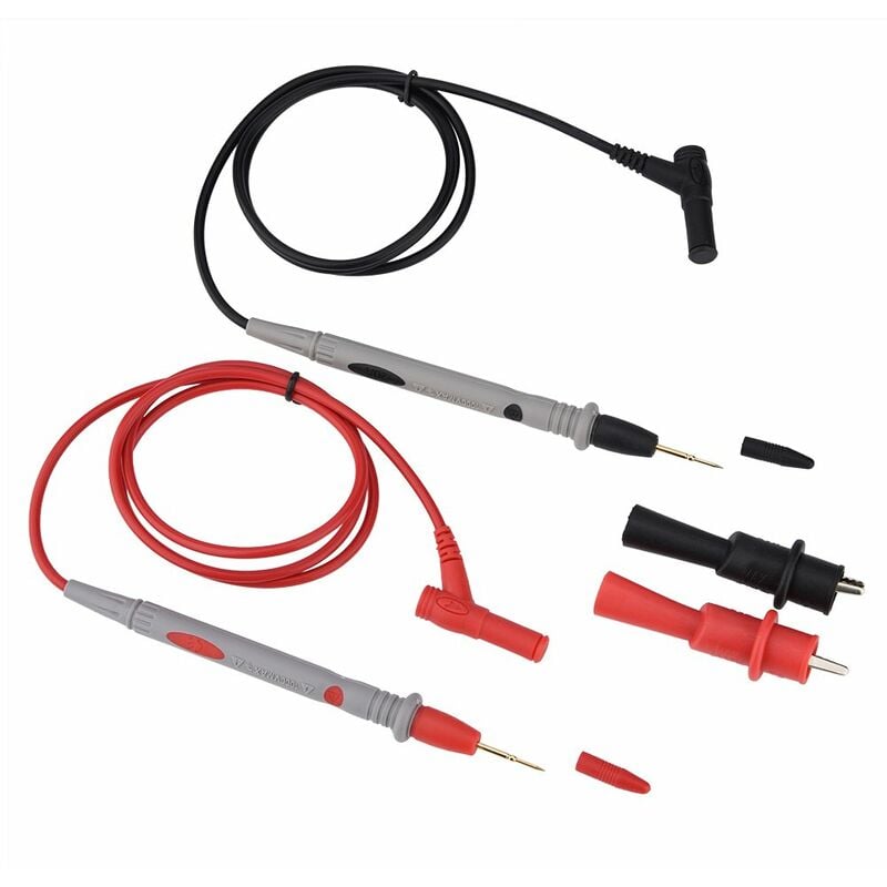 Kit de prueba de multímetro de 1000 V y 20 A, juego de cables de sonda ...