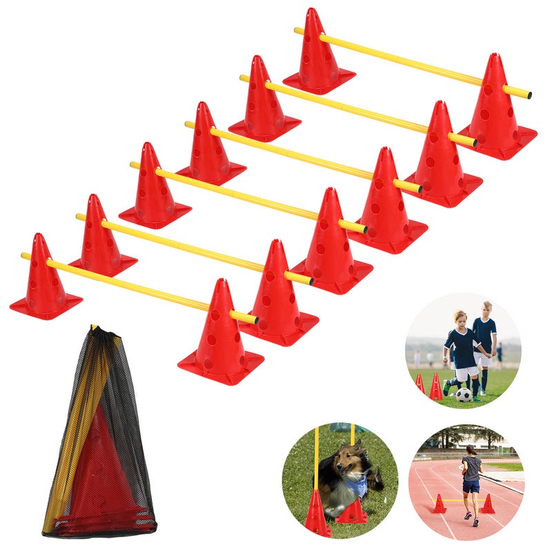 Set d'obstacles Ensemble de cônes-obstacles d'agilité Set d'obstacles ...