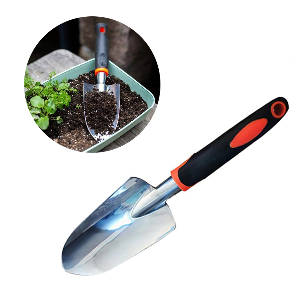 Pala de jardín, paleta de mano para jardín, pala de mano resistente con ...