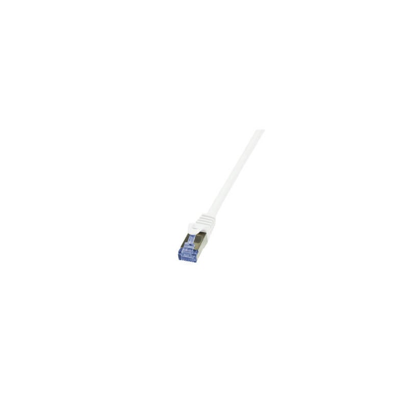 C ble r seau Logilink cat7 600mhz ftp primeline 2m blanc cq4051s | Leroy Merlin