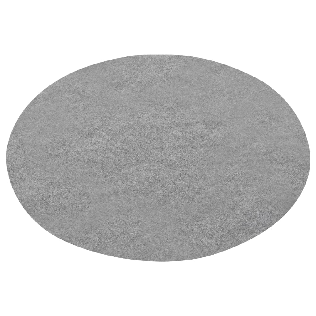 Césped artificial con tacos redondo ?90 cm gris - COMFORTXL | Leroy Merlin