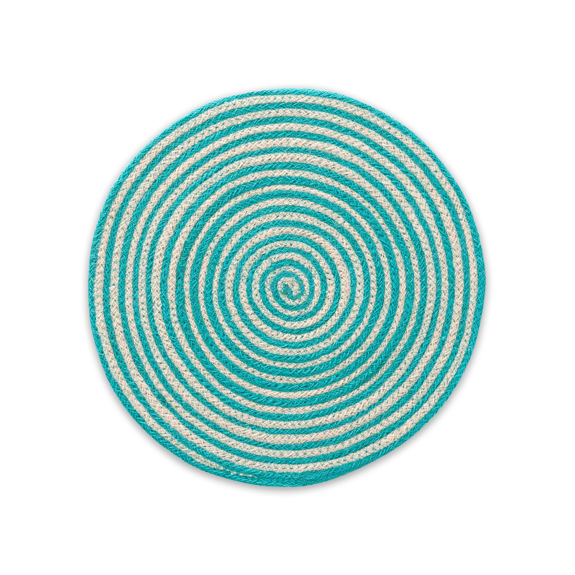 Lot de 2 sets de table ronds en jute 38x38 cm | Leroy Merlin
