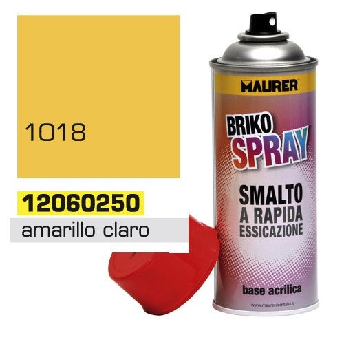 Vernice Spray Zinco Giallo Chiaro 400 ml. | Leroy Merlin