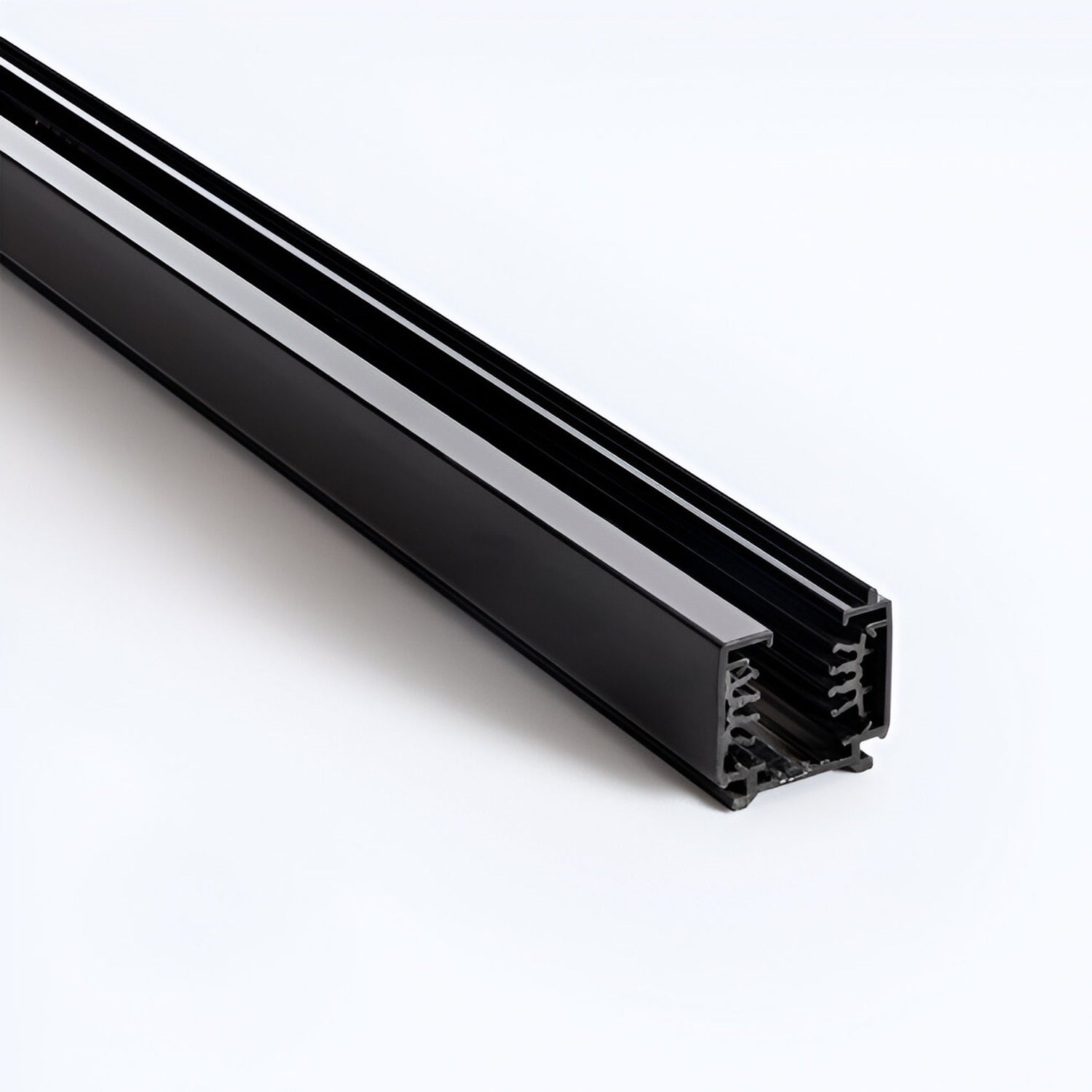 Rail Triphasé DALI pour Spots LED 2 Mètres Noir | Leroy Merlin