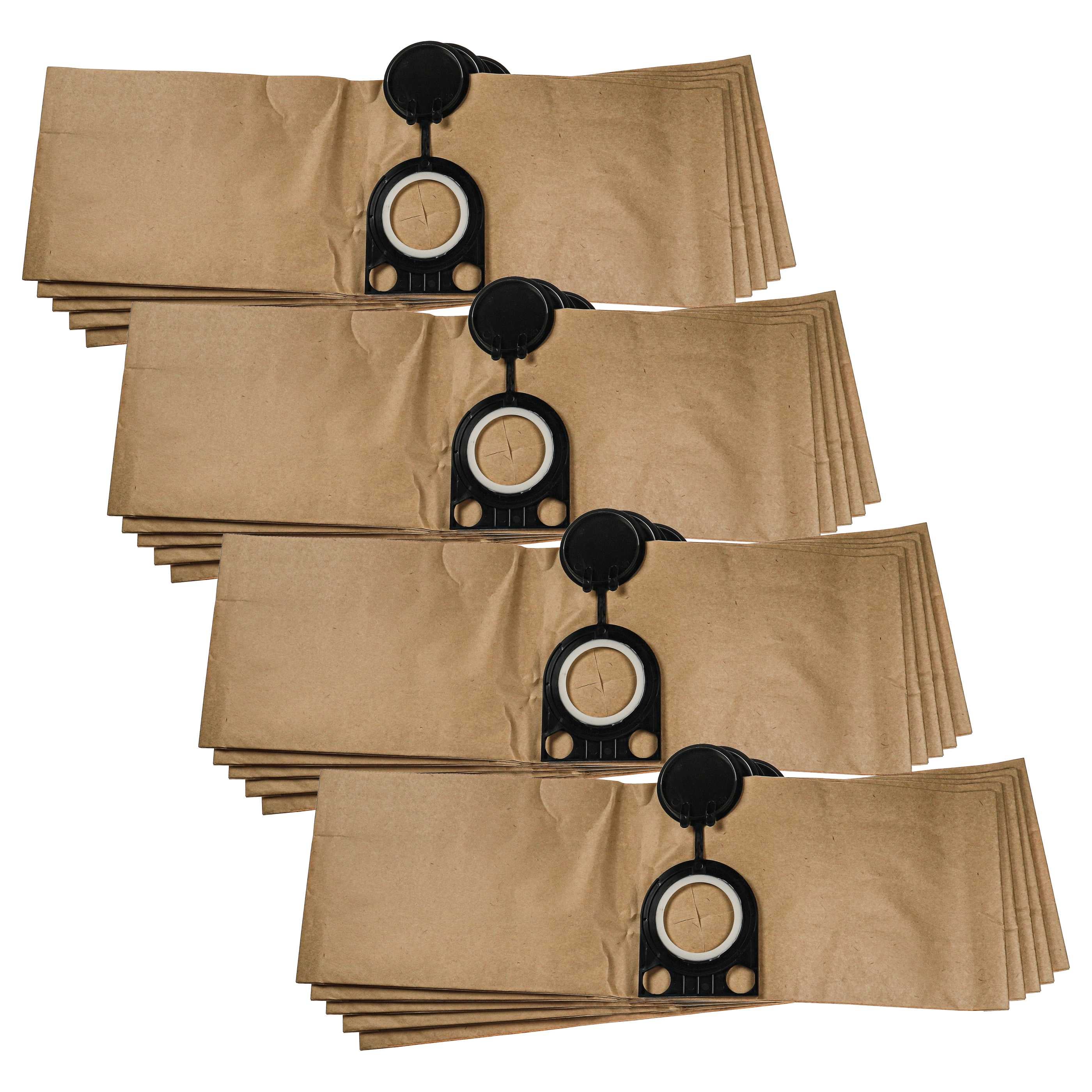 Vhbw 20x Sacs compatible avec Metabo AS 1200, AS 20 L, ASA 1201 ...