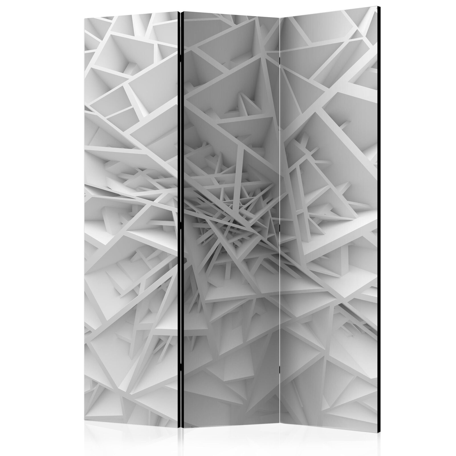 Paravent Design Tendance White Spider's Web 3 Panneaux 135 x 172 cm ...