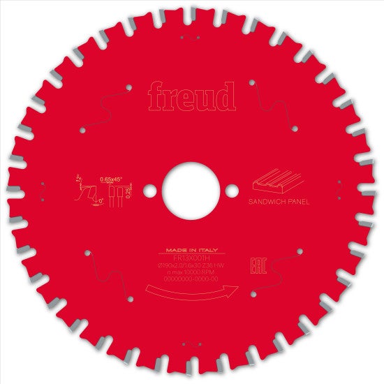 Lame pour scie circulaire portative freud - ø190 2/1,6 al30 z36 tpb 0 ... Lame pour scie circulaire portative freud - ø190 2/1,6 al30 z36 tpb 0 ...