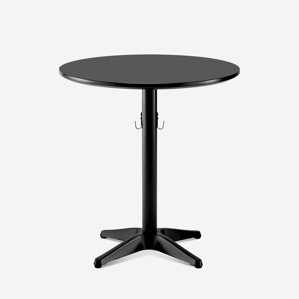 Table ronde 70cm pour bar pub restaurant avec crochet pour sac Engys ...