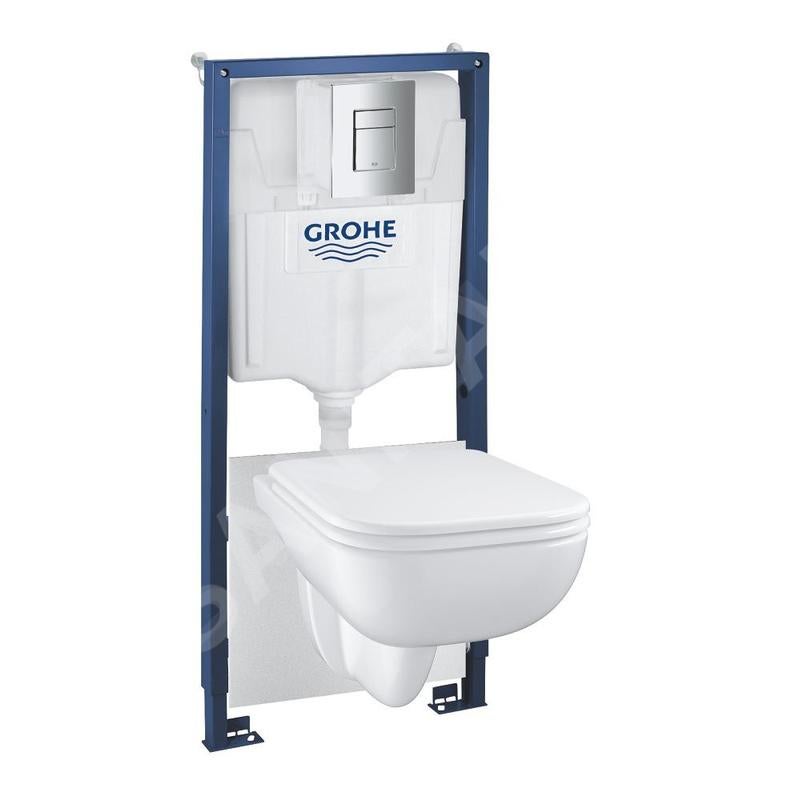 Grohe Solido - Set de bâti-support, cuvette Edge Ceramic et abattant ...