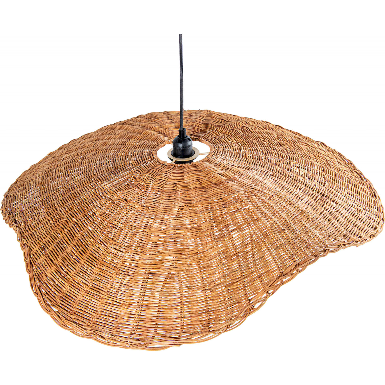 Suspension rotin tressé épurée et élégante 83 x 74 x 14 cm Rotin ...