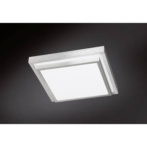 ACTION Halden 967201630300 Plafonnier LED aluminium (brossé) 15 W blanc ...