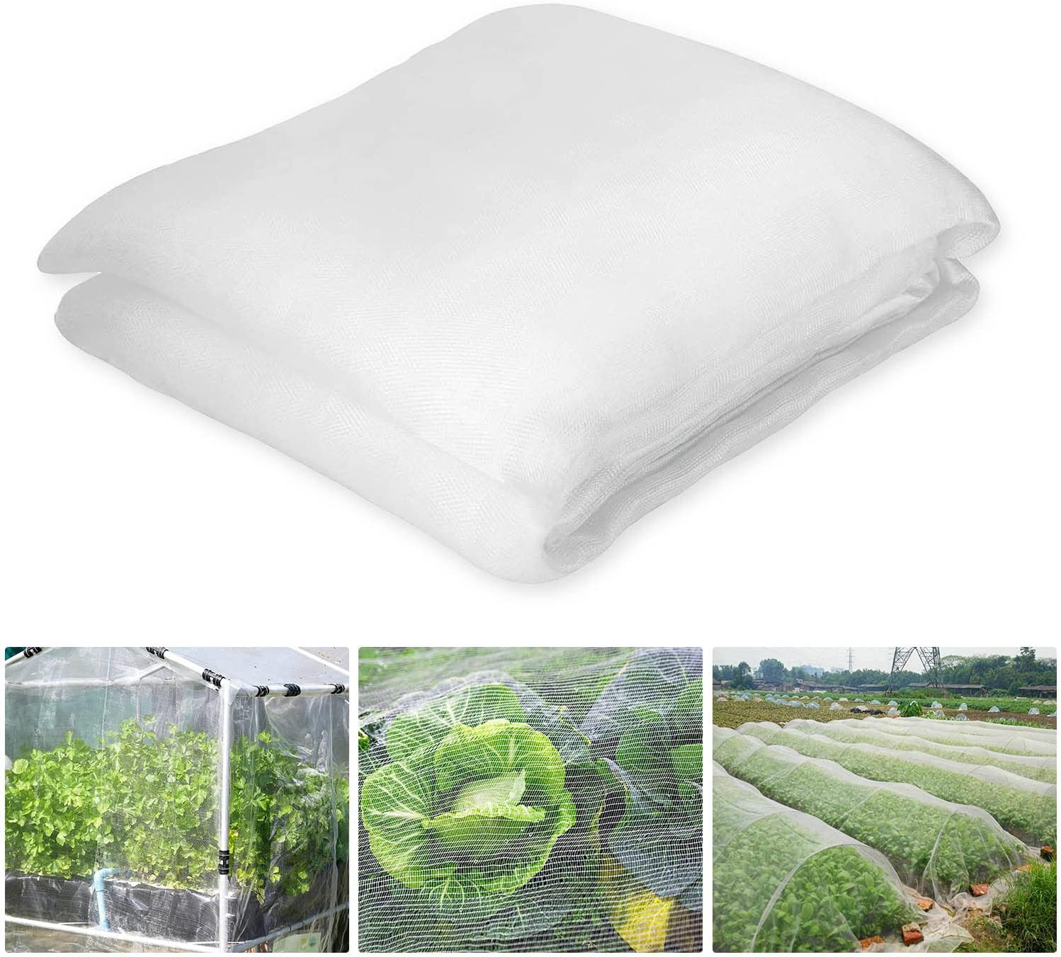 Filet Anti-Insectes Potager 3x10M – Filet Jardin pour Plantes, Fleurs ...