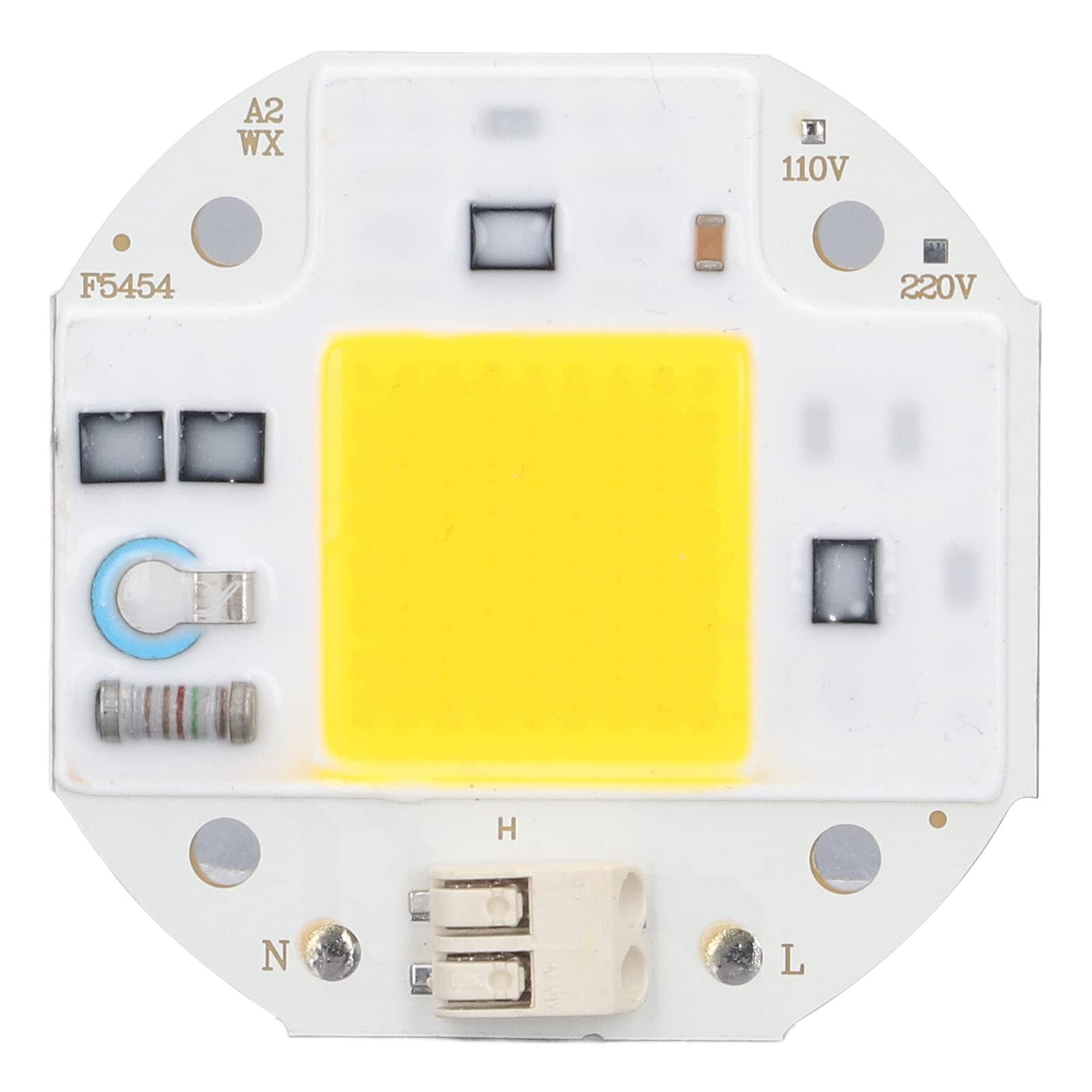 Chip LED COB, 110 V, 50-100 W, alta potencia, alto brillo, cuentas de ...