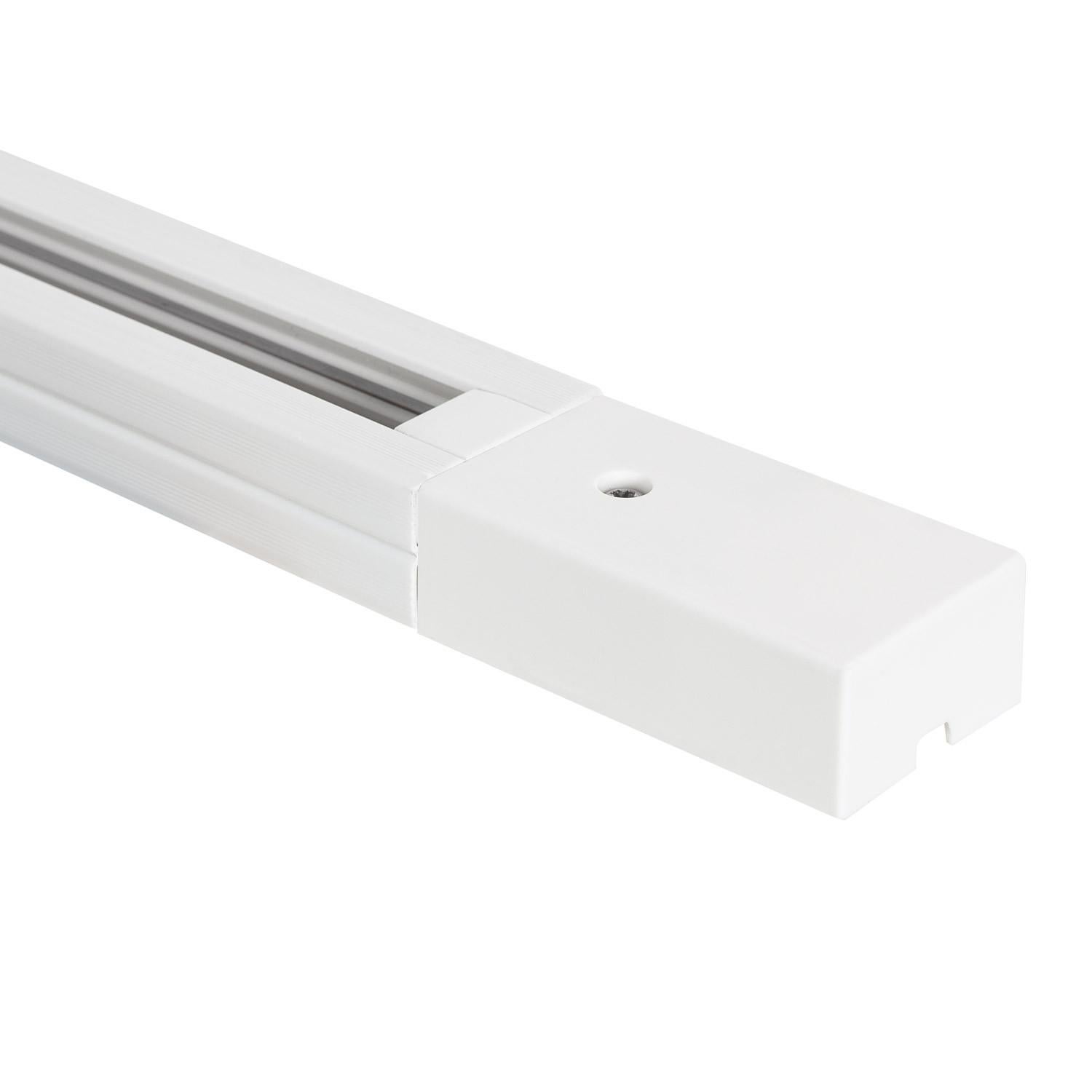 Carril Monofásico PC para Focos LED 2 Metros, Blanco, PC PC | Leroy Merlin