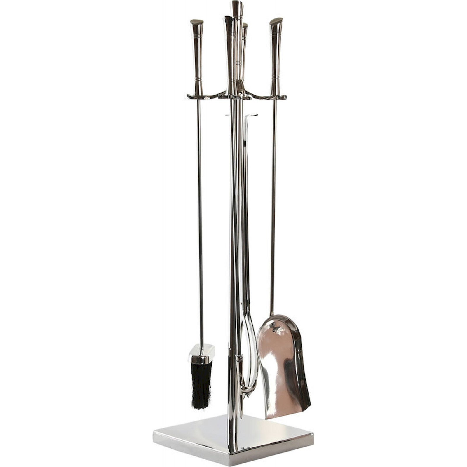 Objet déco set cheminée design argent élégant 11 x 3 x 69 cm Métal ...