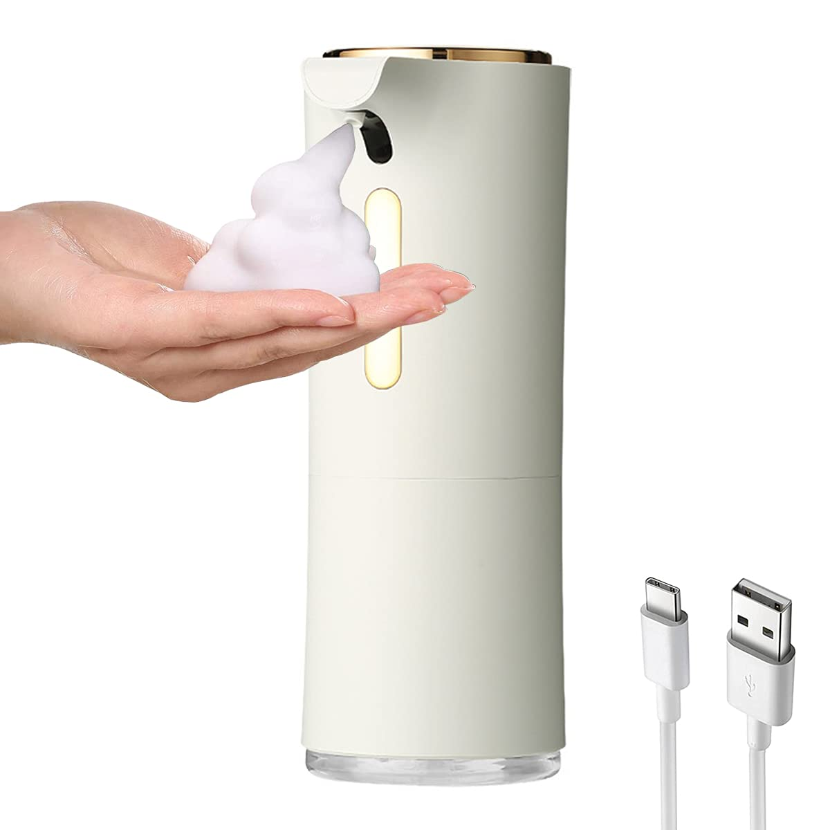Dispensador automático de jabón espumoso, dispensador de manos ...