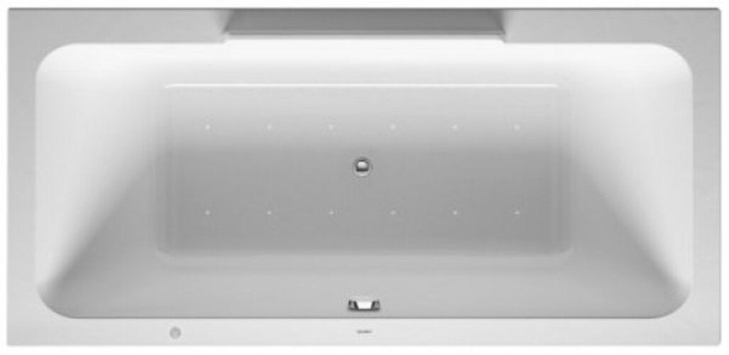 Duravit Baignoire balnéo DuraStyle 1900x900mm, à encastrer ou pour ...