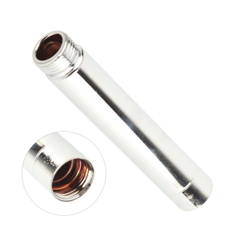 4inch Stainless Steel Shower Extension Round Tube with Chrome Plating ...