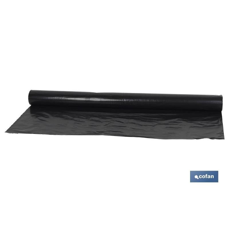 Rollo film de polietileno | Color negro | Galga 200 | Varias medidas ...