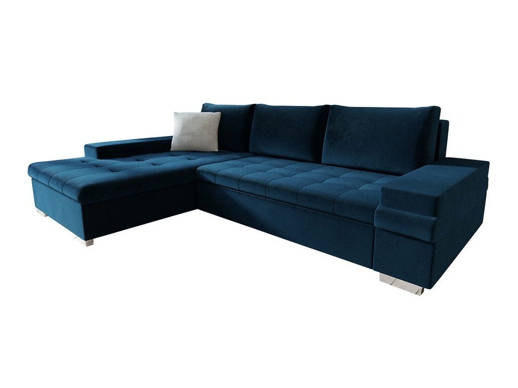 Divano angolare Comfivo 121, Blu, Con, 274x182x83cm | Leroy Merlin