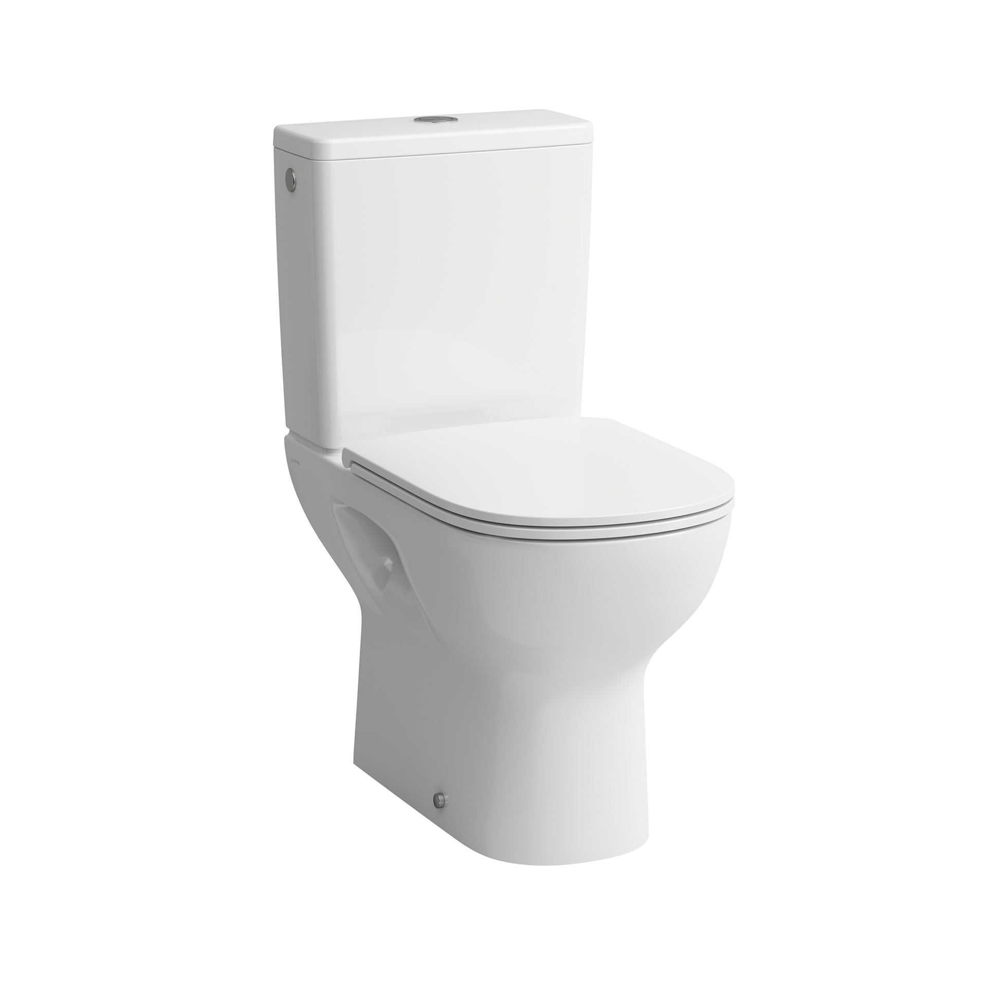 LAUFEN LUA WC au sol, sortie verticale, sans rebord, 650x360x420mm ...