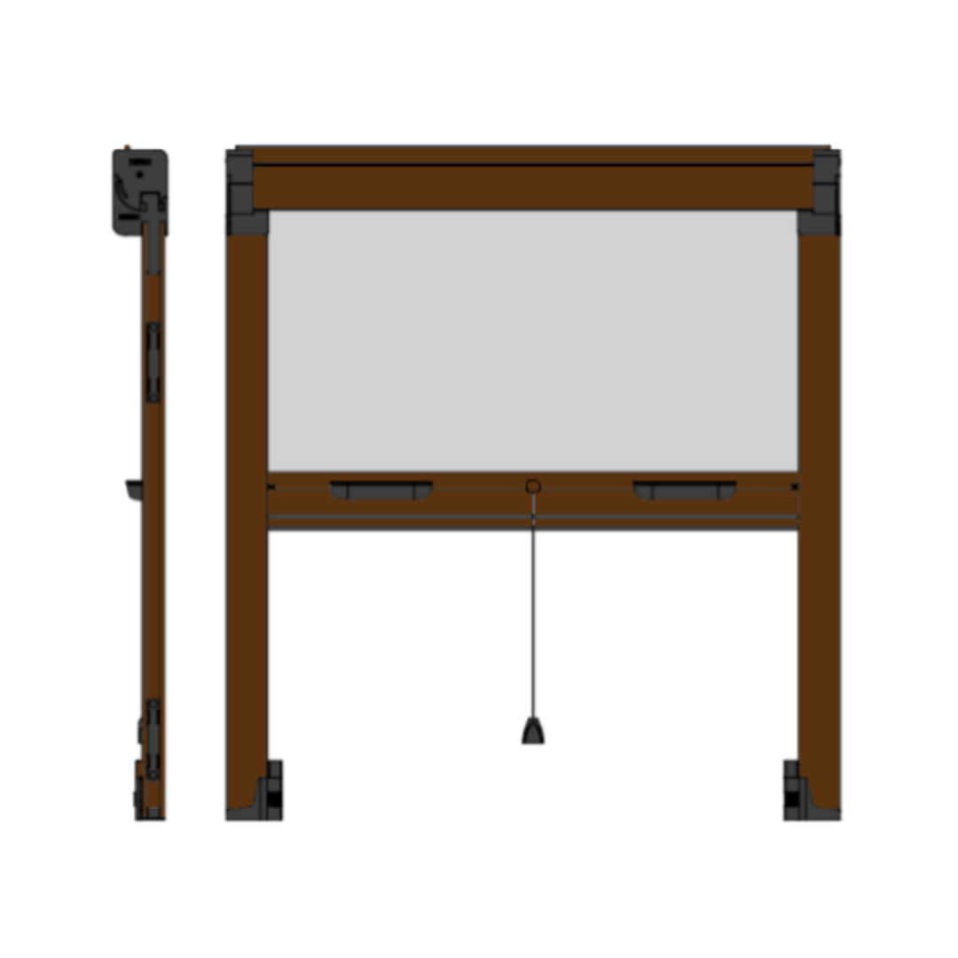 DIY kit vertical roller mosquito net up and down, reducible to measure ...