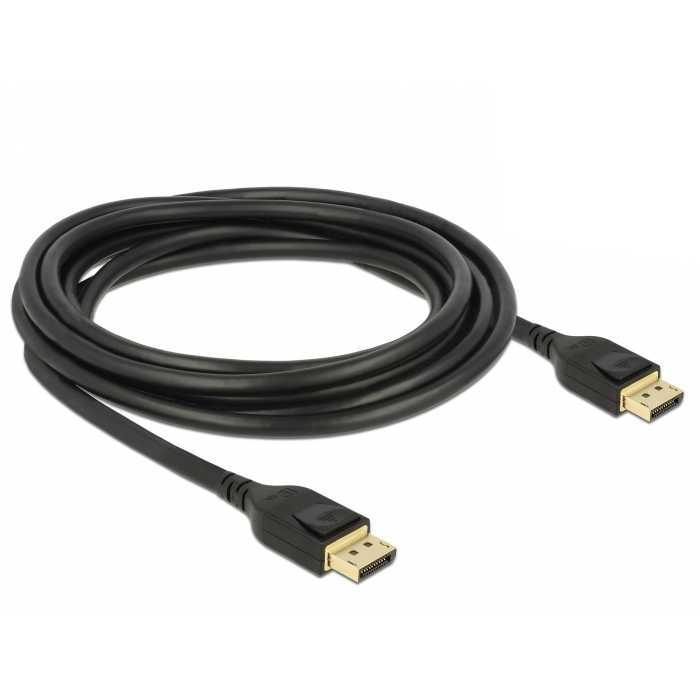 Cable DisplayPort premium DeLOCK - versión 1.4 - certificado 8K - 3 ...