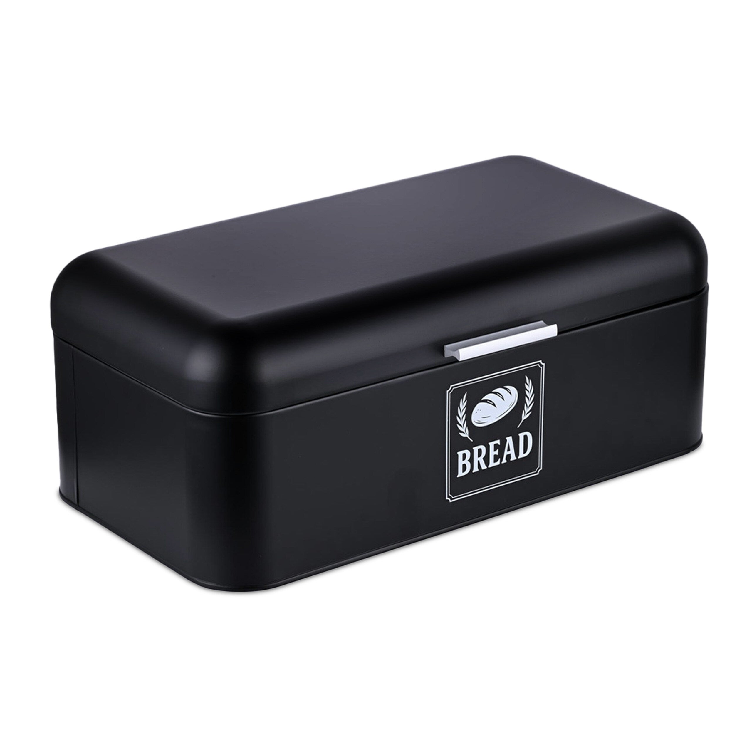 Panera, caja para conservar pan con tapa y asa, Al x An x Pr: 17 x 42 x ...