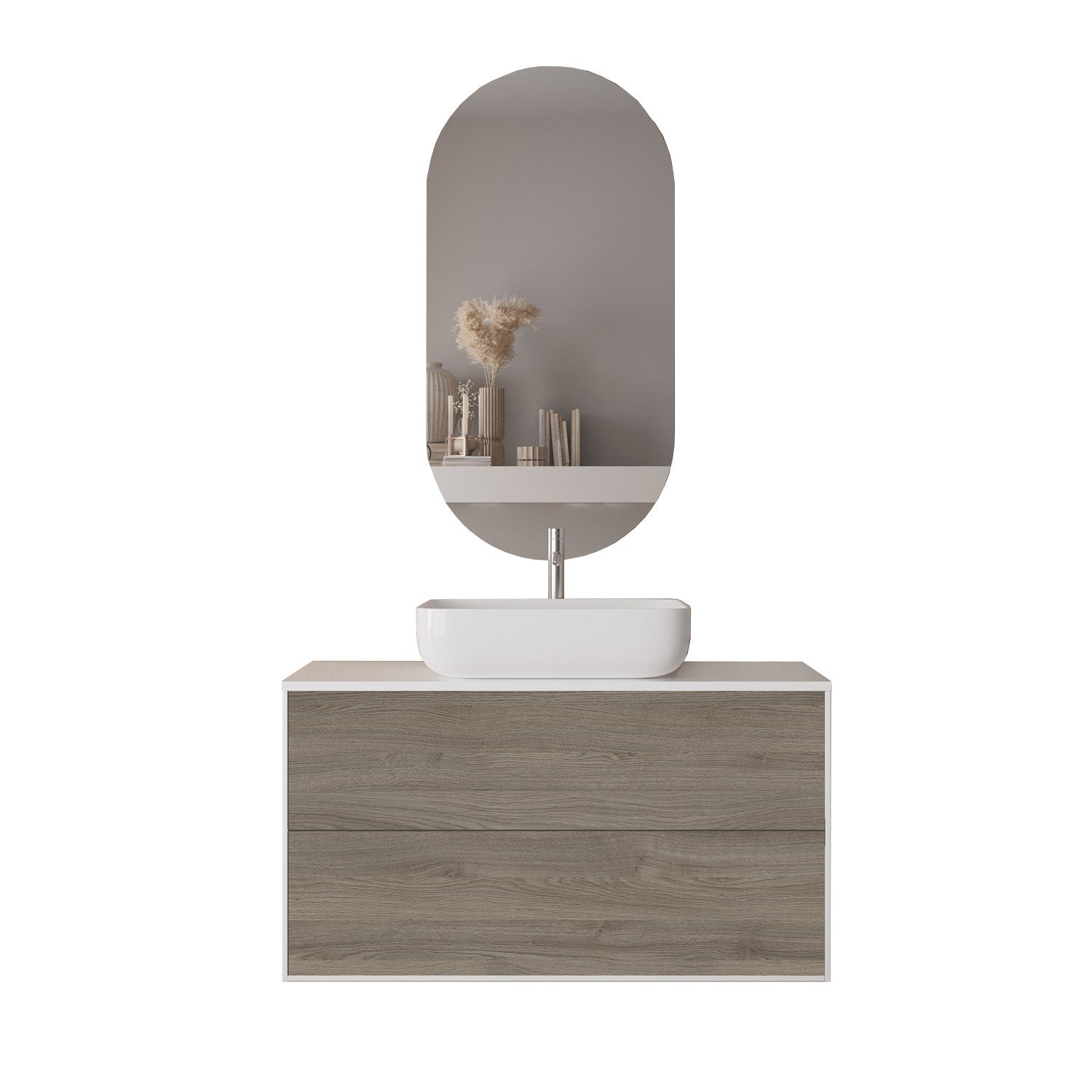 Composición 3 piezas IGEA fresno roble | Leroy Merlin