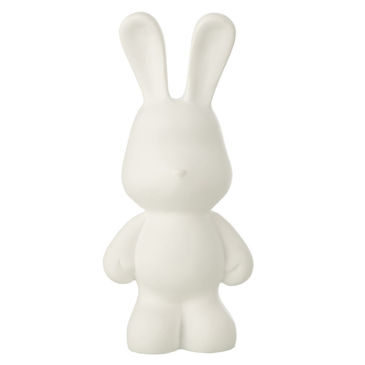 Statuette Lapin en Résine "Eddy" 36cm Blanc | Leroy Merlin