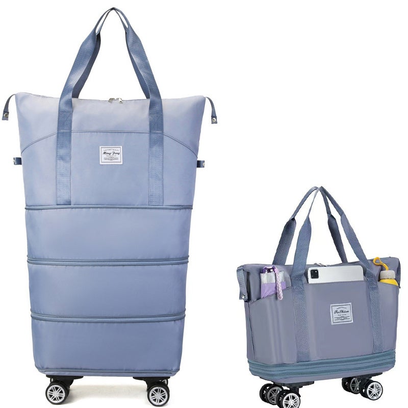 Sac de voyage élégant, sac fourre-tout extensible à 3 couches, sac de ...