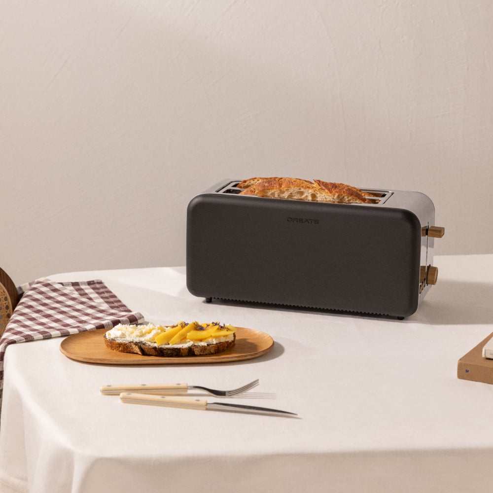 CREATE - TOAST RETRO - Tostadora para rebanadas anchas | Leroy Merlin