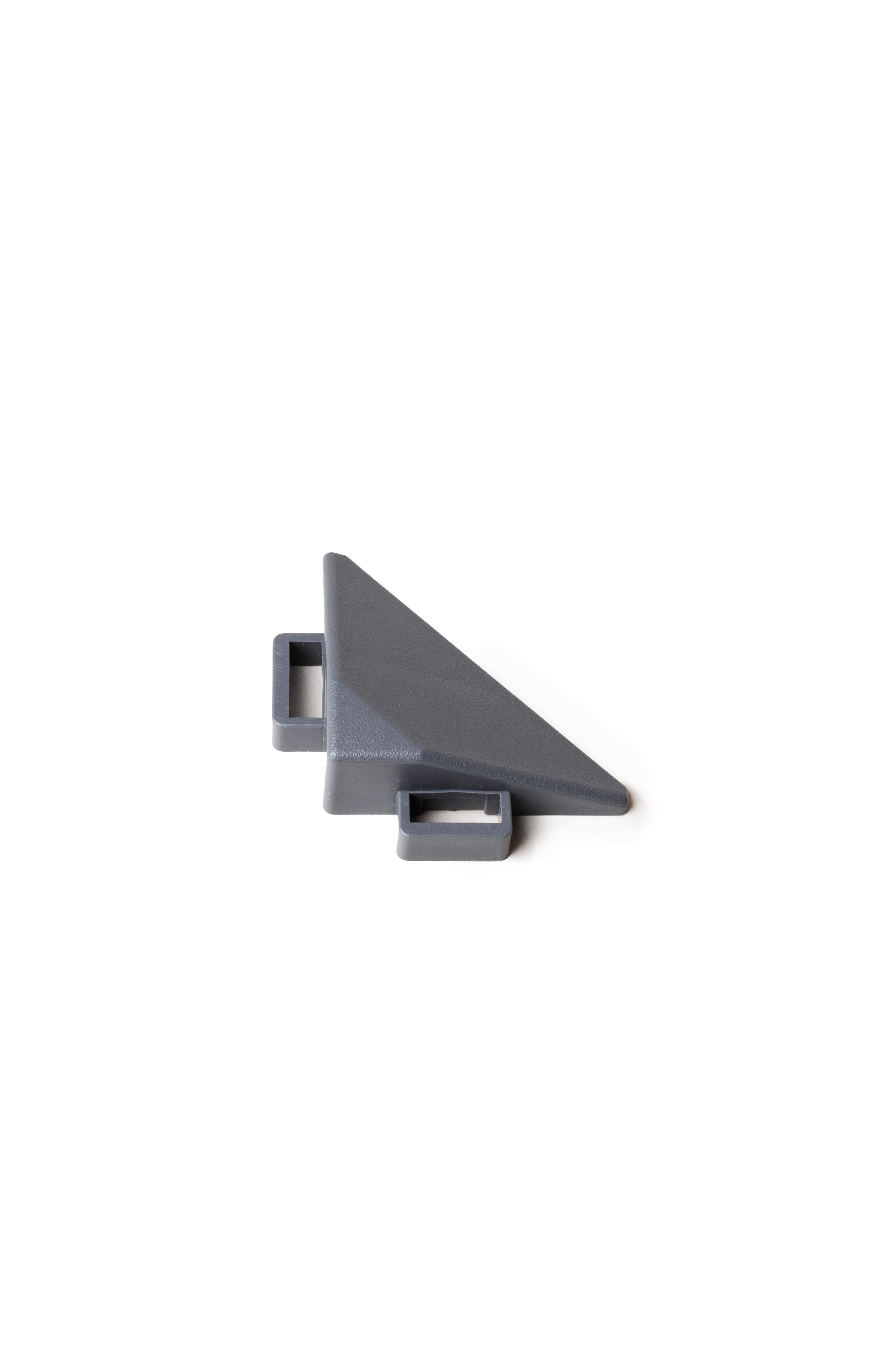 Angle de finition anthracite pour dalle de sol clipsable - EASY DALLES ...