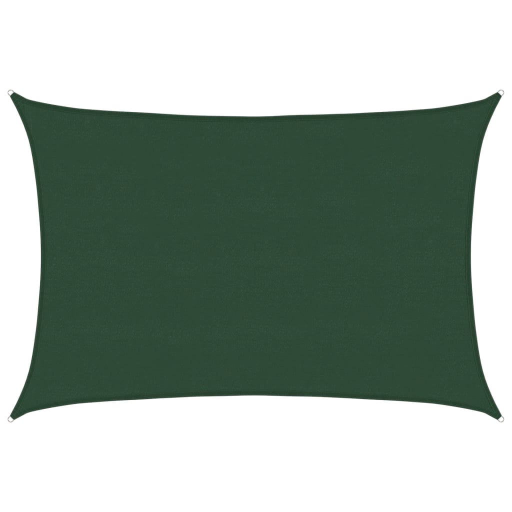 Toile à voile PEHD vert foncé 160 g/m2 5x7 m | Leroy Merlin