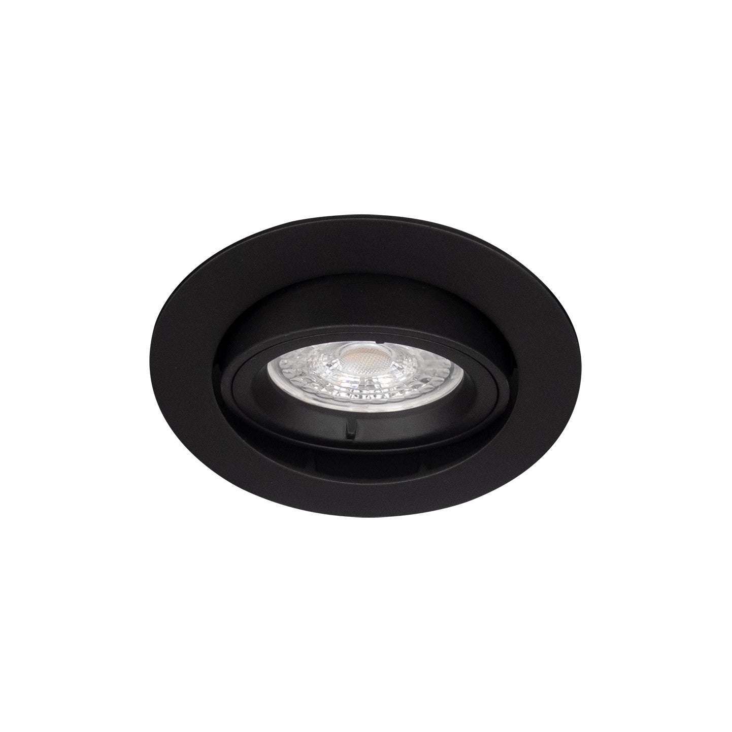Spot BE BEST 1/4 de tour IP65 BBC GU5.3 rond orientable, noir IP65 ...