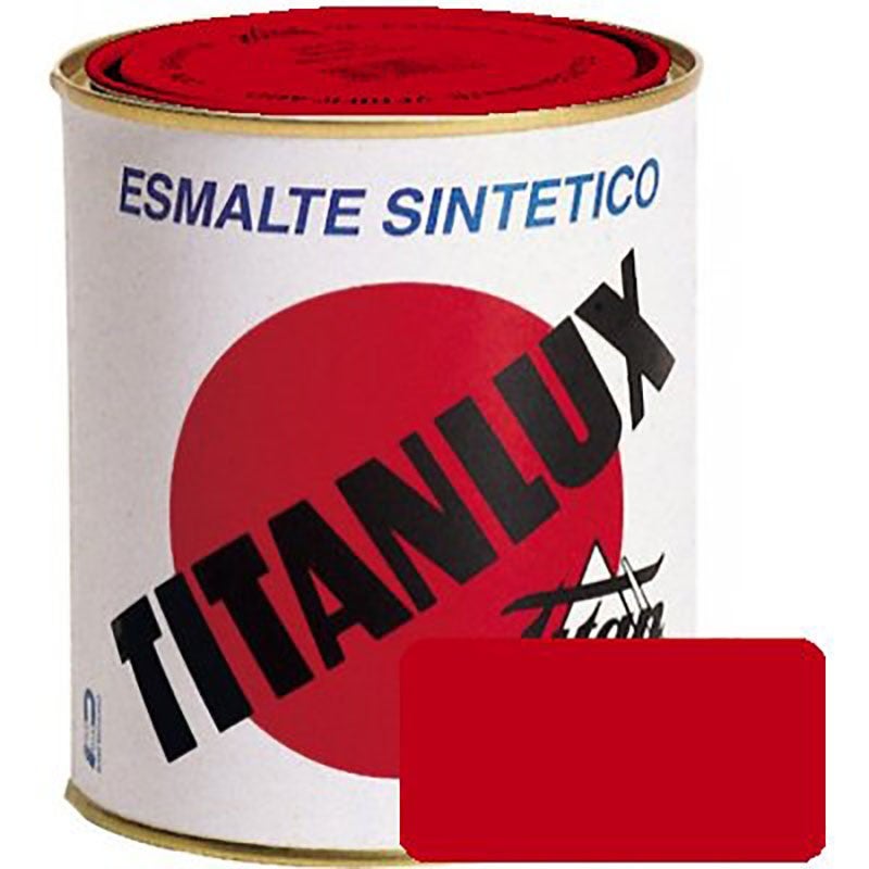 Esmalte Sintético Titanlux Bermellón 125ml | Leroy Merlin