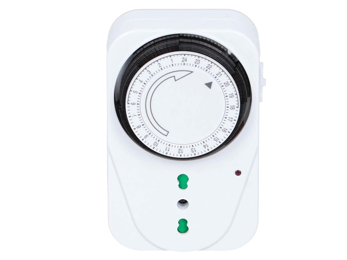 Timer Mécanique Timer réglable 24 heures avec Spina 16A Bipasso Socket ...