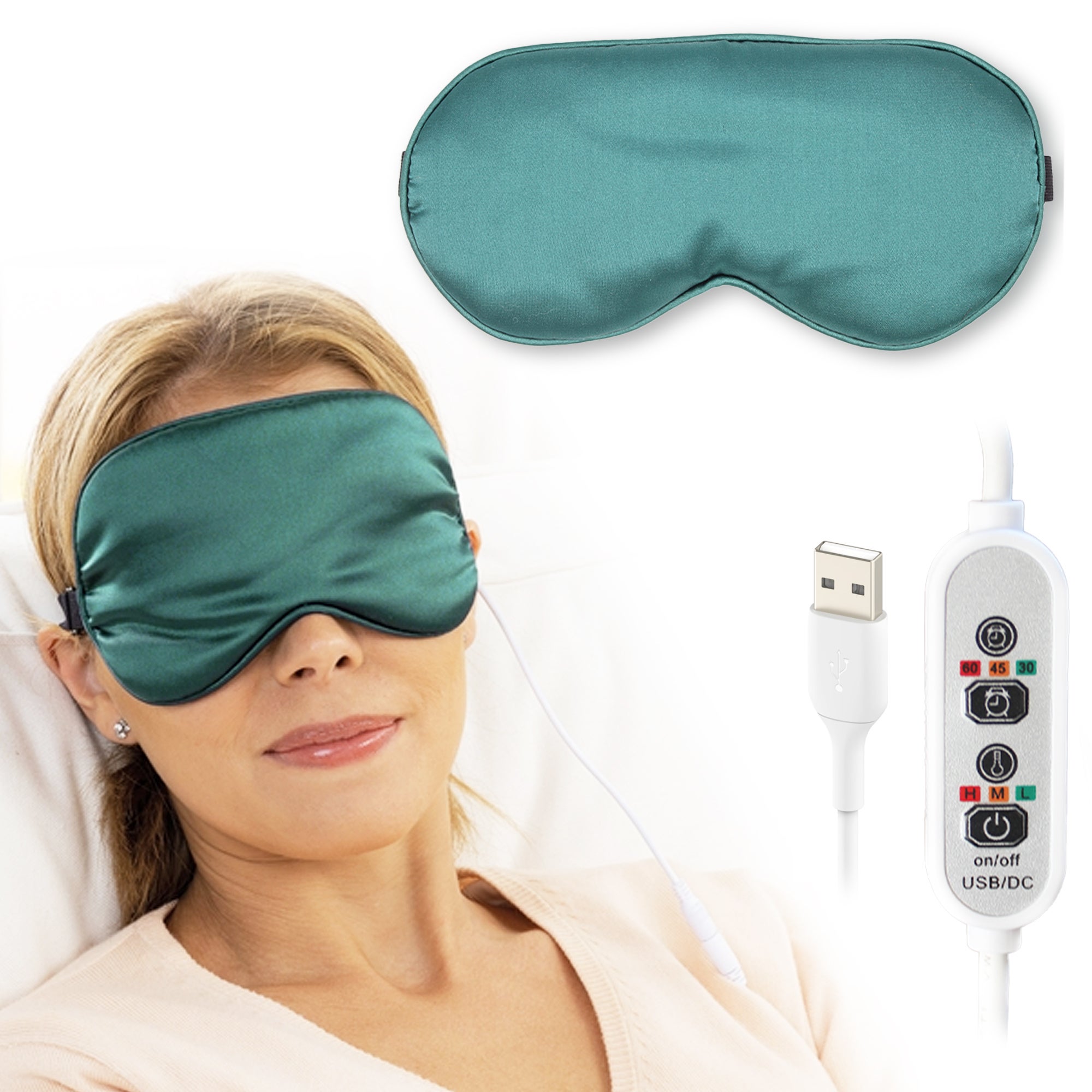 Masque Chauffant Yeux FISHTEC Eye Care | Leroy Merlin