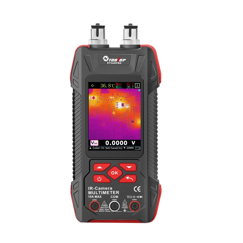 TOOLTOP 3.2 Inch Thermal Camera -20~550℃ 60000 Counts Digital ...