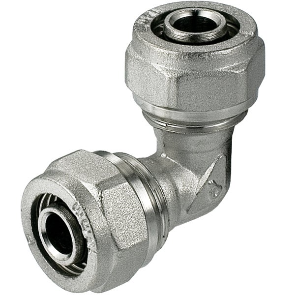 Coude De Raccord De Compression Pex 20x20 mm | Leroy Merlin
