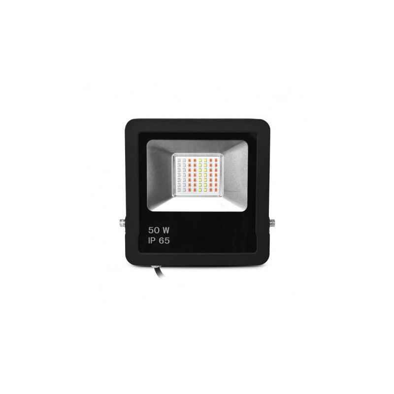 Projecteur Extérieur LED AC220/240V 50W 110° Étanche IP65 200mmx36mm Noir - RGB | Leroy Merlin