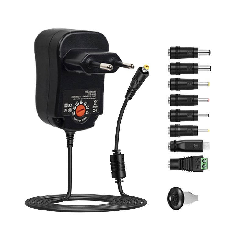 12W Adaptateur Secteur Universel AC DC 3V 4.5V 5V 6V 7.5V 9V 12V ...