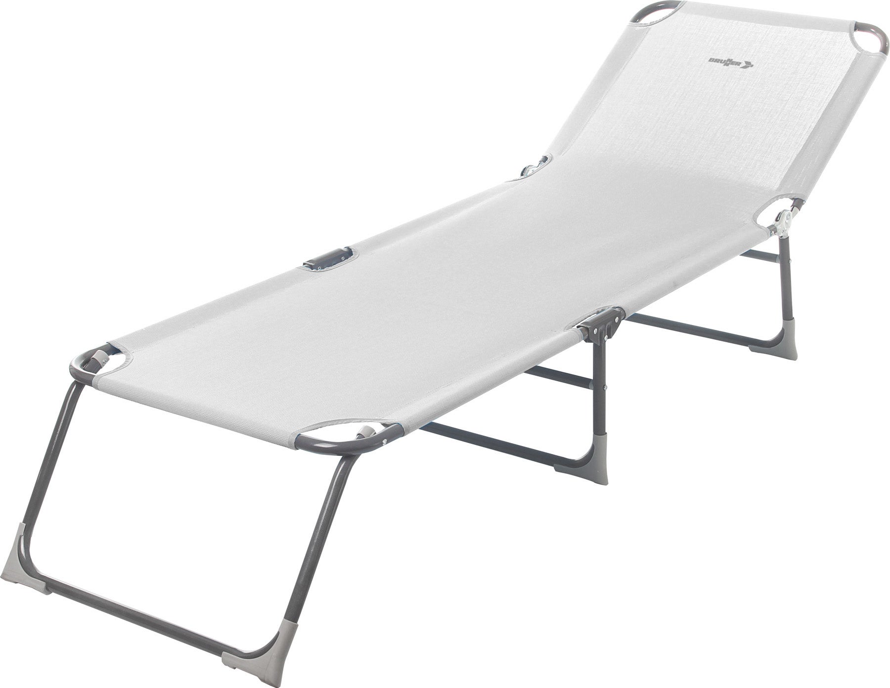 BRUNNER - Blanc Bahia Sun Bed - Max Flow: 100 kg - Mesures: 192 x 61,5 ...