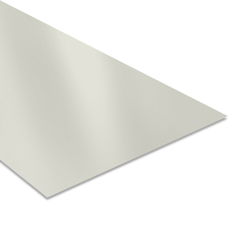 Tôle Plane 2000x1220 mm Acier 0.63 mm Laqué | Blanc gris | RAL 9002 ...