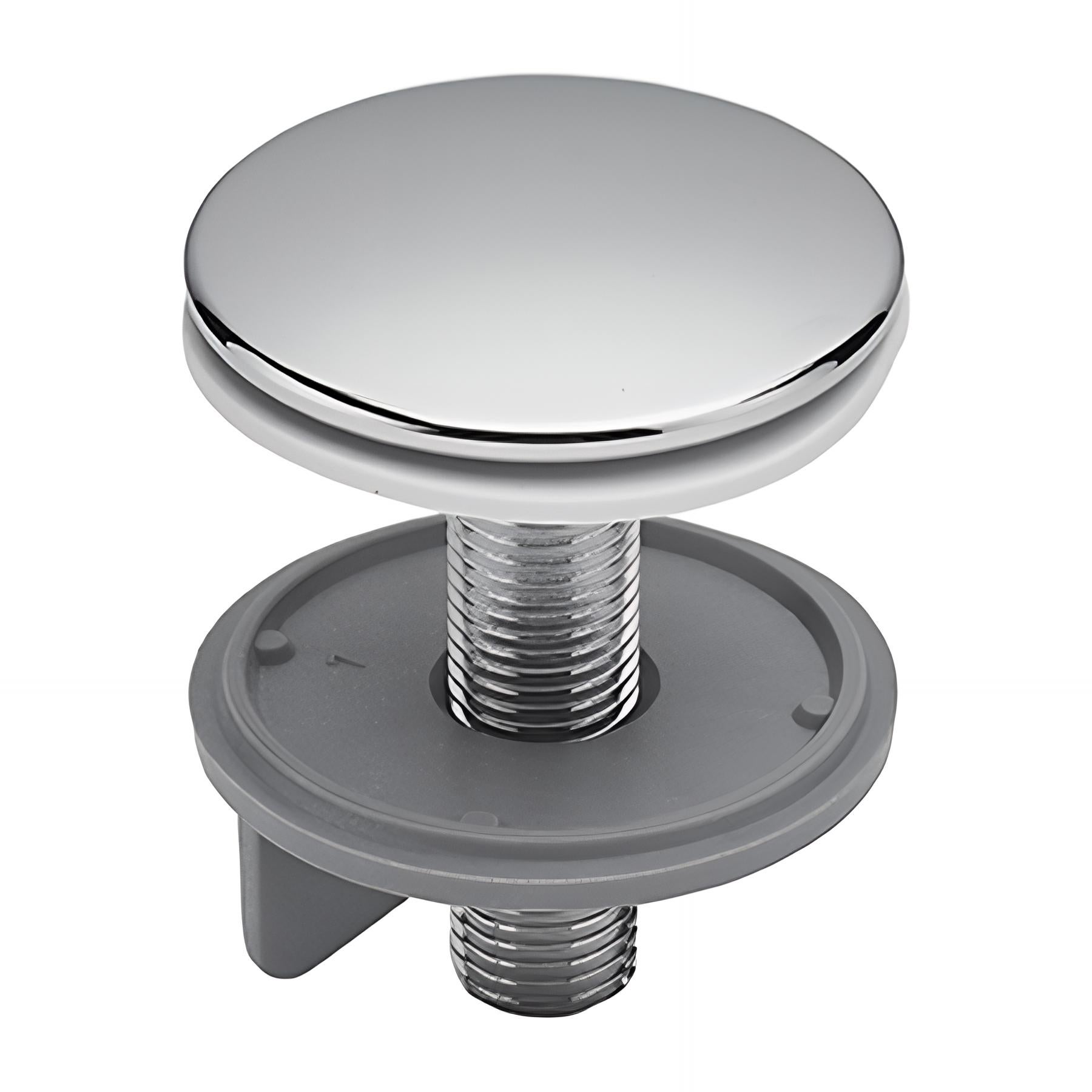 Cache trou laiton chromé Ø43,7mm | Bricoman