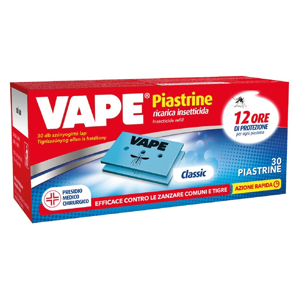 PLAQUE MOUSTIQUE VAPE MAT GERANIUM + MENTHE CF=30 pièces | Leroy Merlin