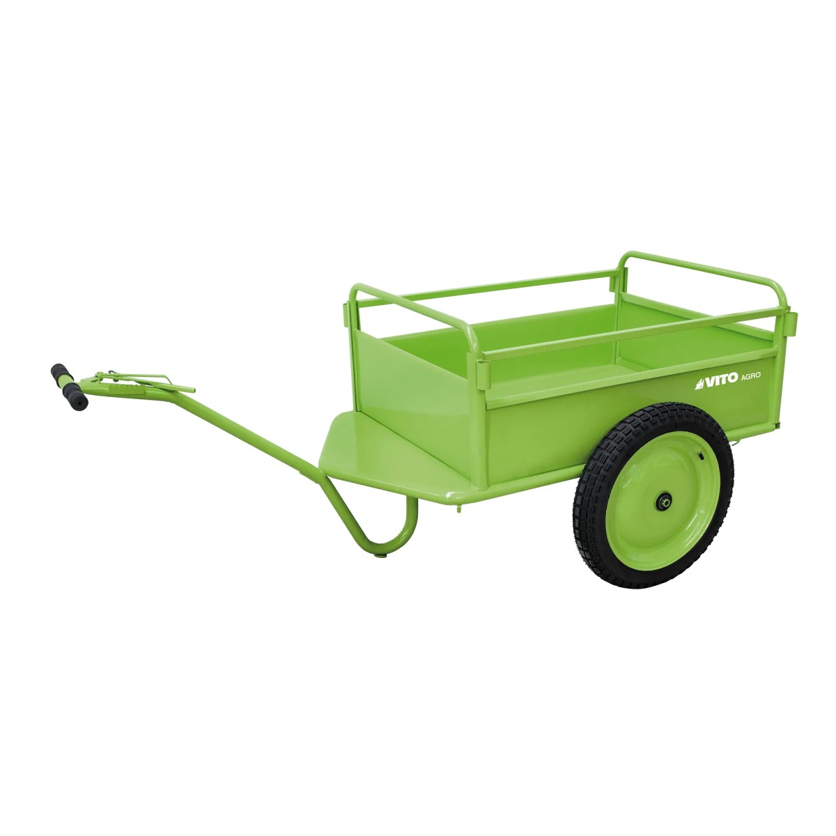 Brouette Agricole Acier Charge Max 130Kg Chariot de Jardin avec Frein ...