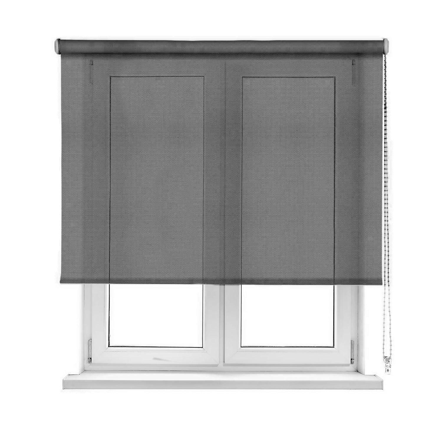 Estor Enrollable Screen Apertura 5%, AITSSE de PVC y Poliéster Ideal ...