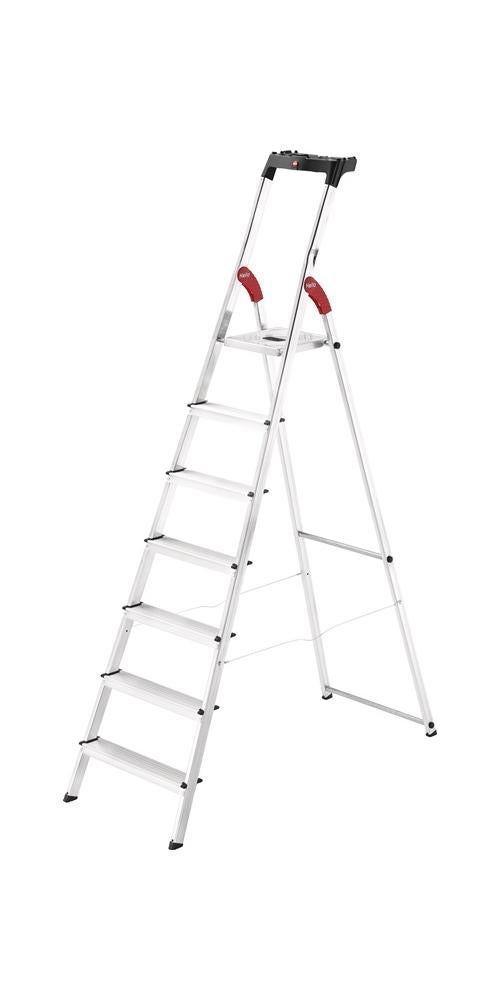 Scala in alluminio super step en 131 - 7 gradini cm.52x230h. | Leroy Merlin