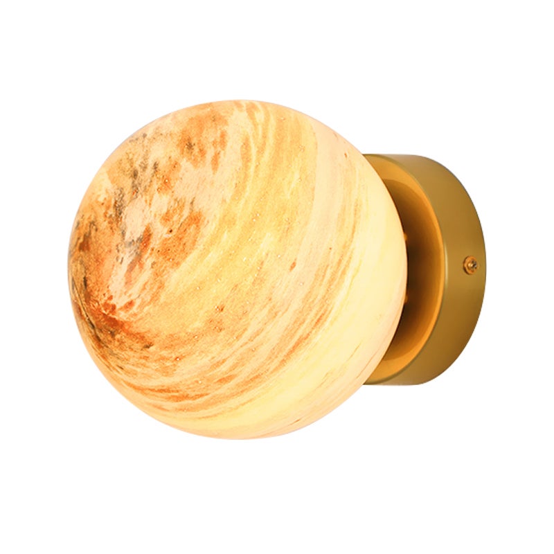 Lámpara de pared Planet (sin bombilla), color cobre - Orange Planet E27 ...